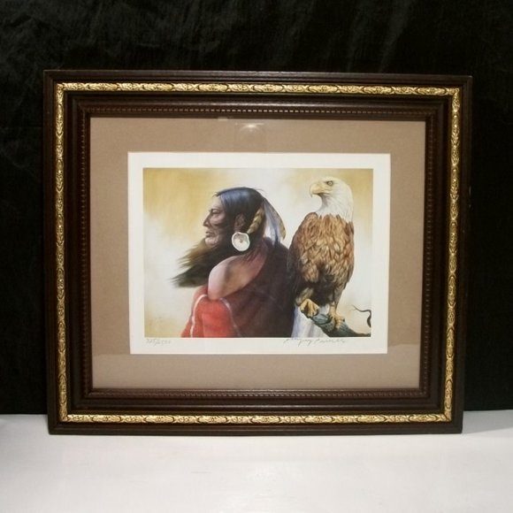 GREGORY PERILLO | Art | Gregory Perillo Native American Sign Lithograph ...